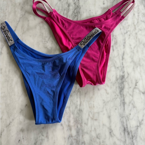 Victoria's Secret | Swim | Victorias Secret Crystal Diamonds Pink And ...